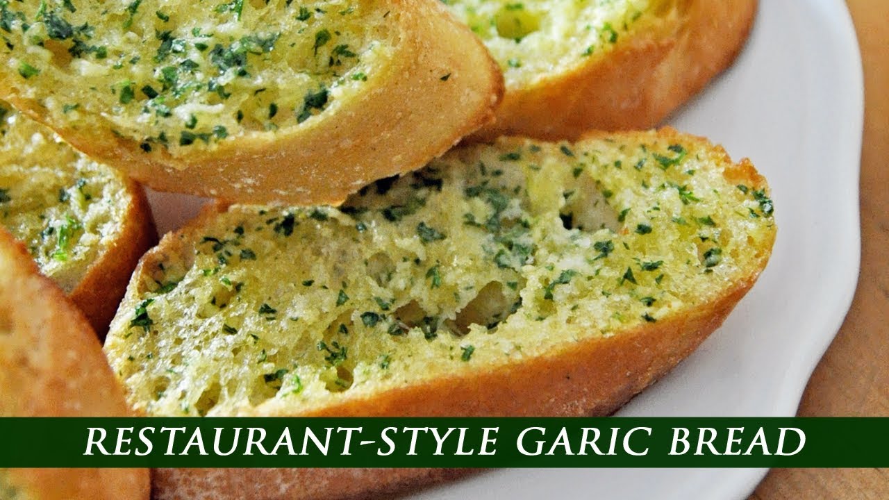 Restaurant-style garlic bread ready in under 10 minutes