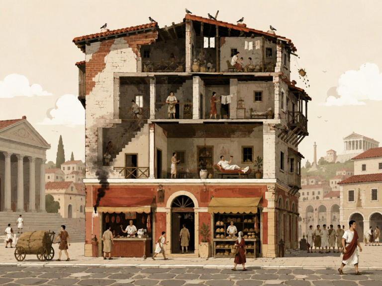 How the Romans invented apartment living. It was brilliant, brutal, and ...