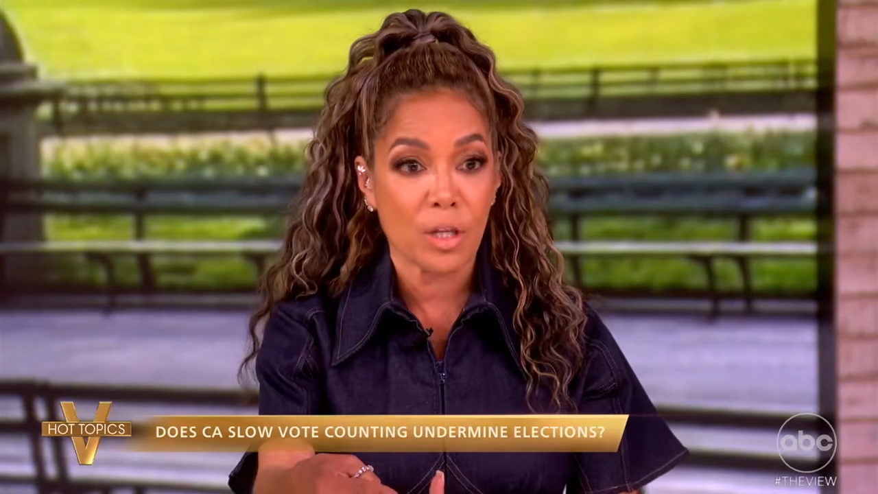 The View stars clash over California’s vote counting