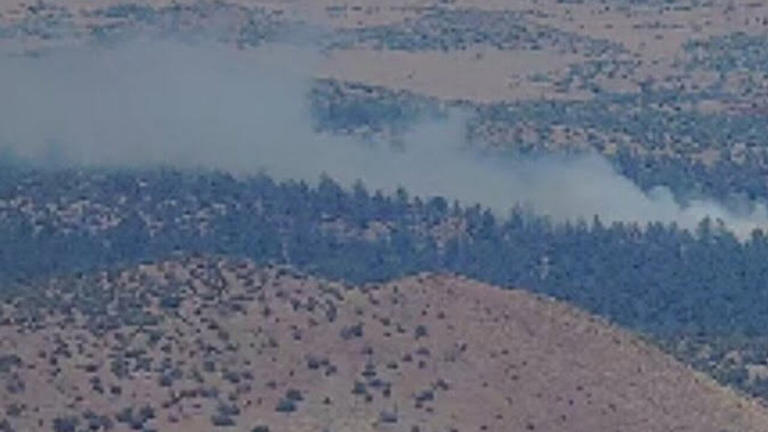 Papa Fire near Flagstaff burns 135 acres, threatens power lines and ...
