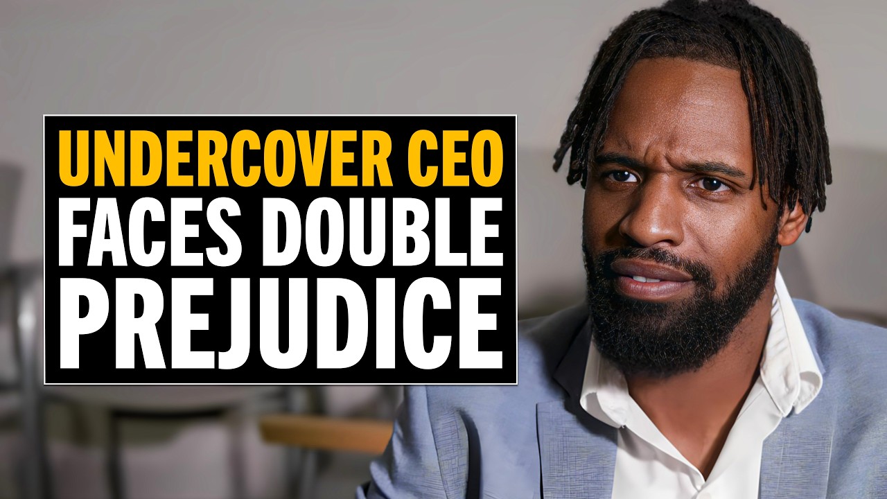Undercover CEO is judged twice before the interview even begins