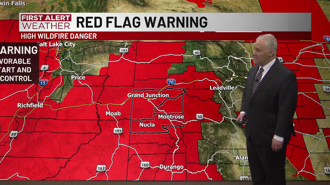 First alert | Dangerous wildfire conditions persist much of this week