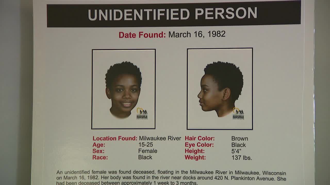 1982 Milwaukee cold case; woman identified using DNA, social media