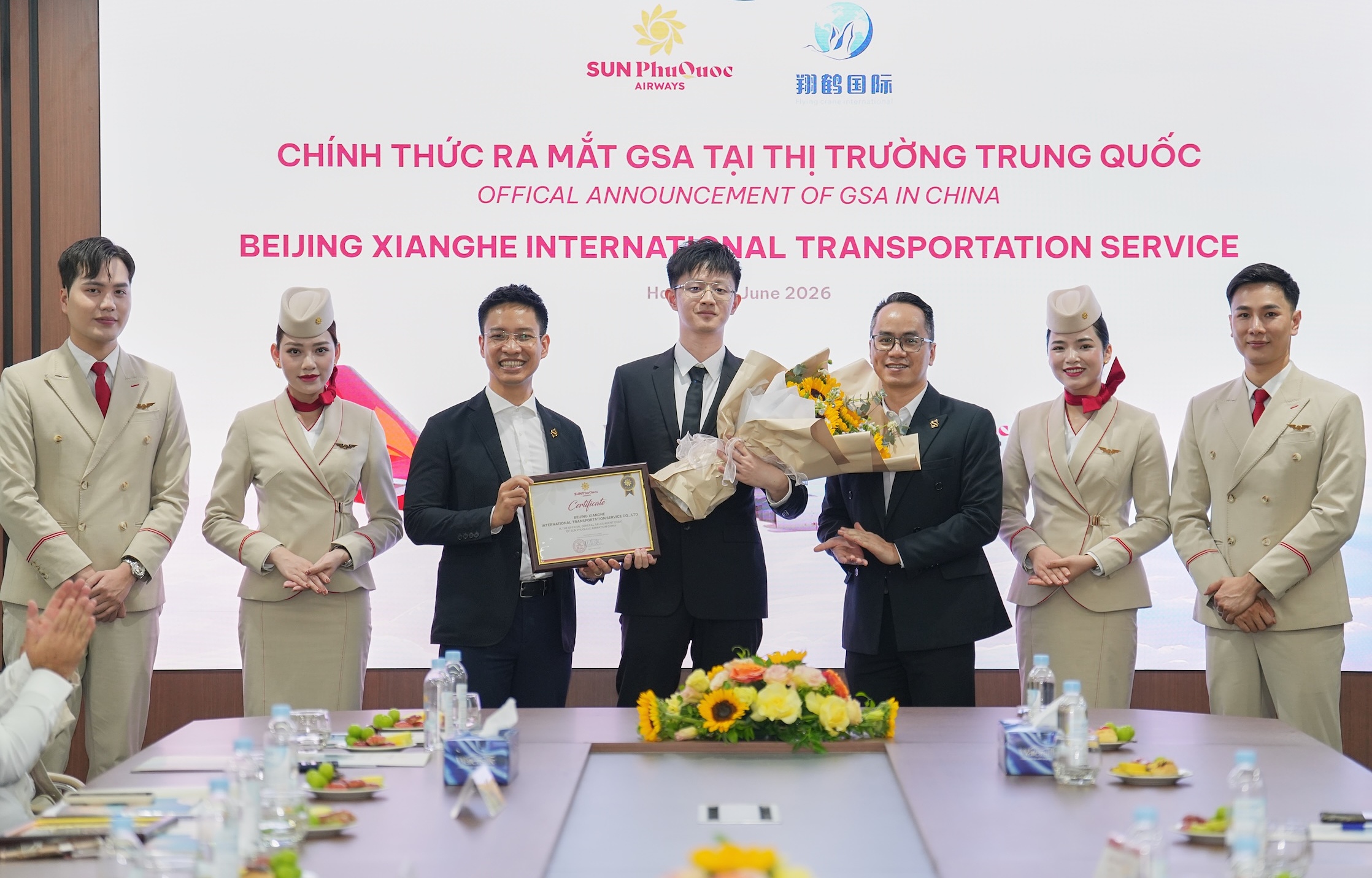 Sun PhuQuoc Airways expands sales network in Russia, China, Malaysia