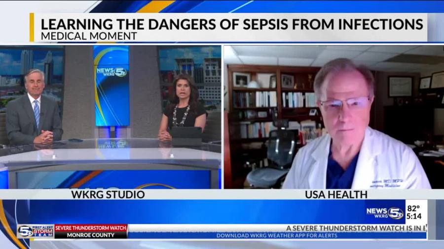 USA Health Dr. Edward Panacek talks about the dangers of sepsis
