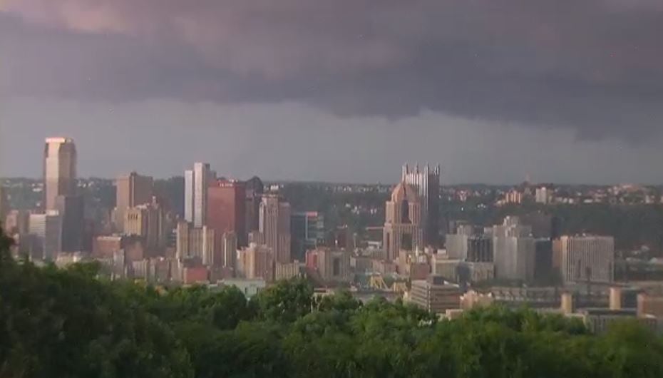 Muggy start to Tuesday before heavy downpours in some areas