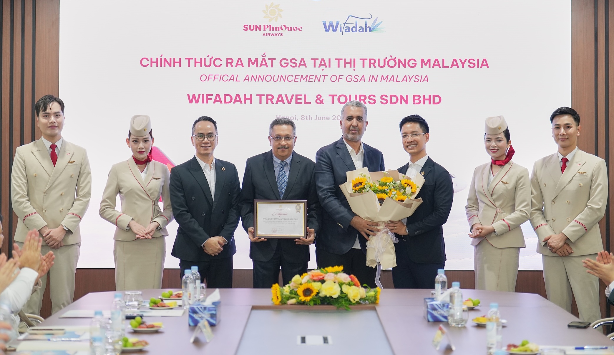 Sun PhuQuoc Airways expands sales network in Russia, China, Malaysia