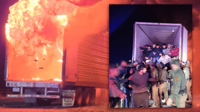 Border Patrol: 39 suspected illegal migrants pulled from burning ...