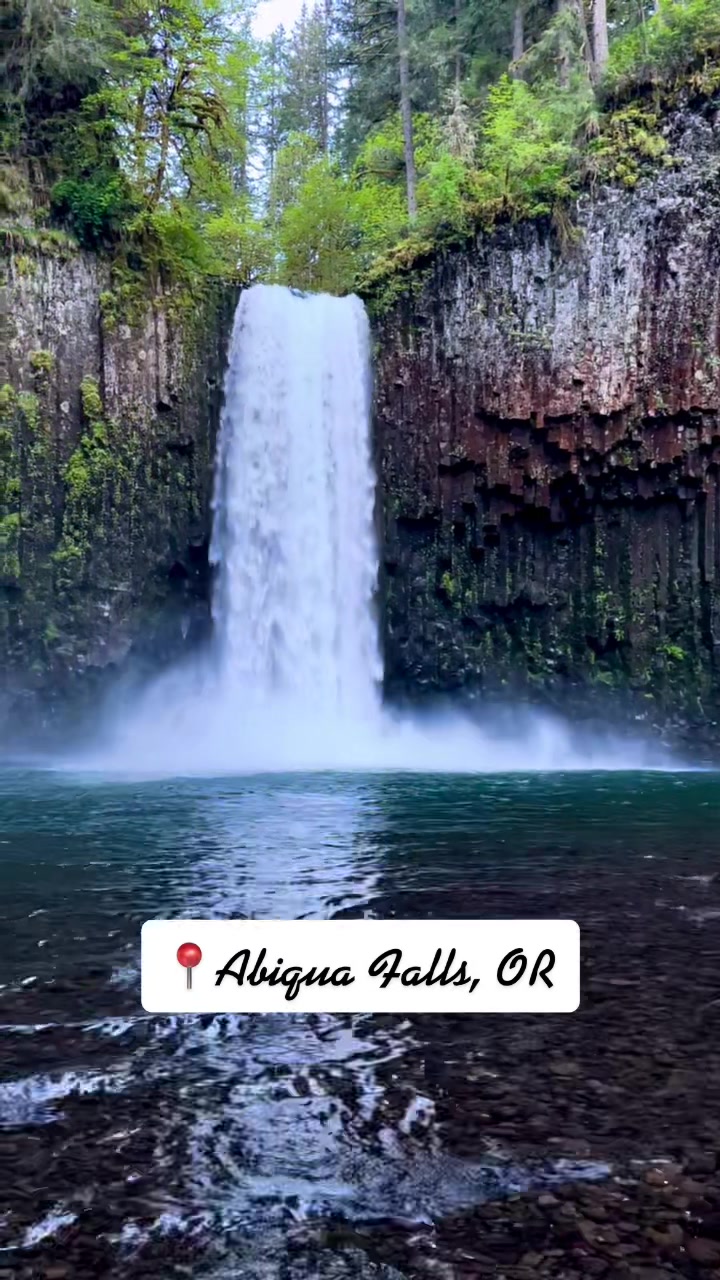 Chase stunning waterfalls with basalt columns in Oregon