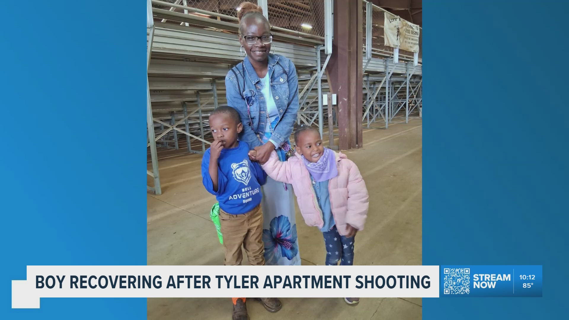 Tyler family clings to hope as 5-year-old recovers from shooting