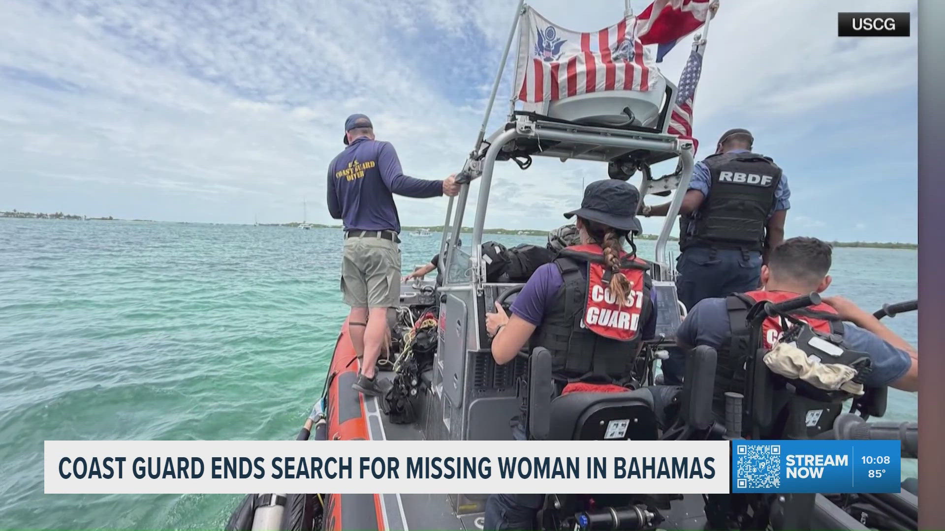 Coast Guard ends search for missing American woman in Bahamas