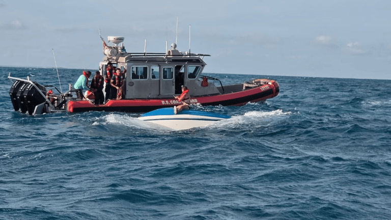 Coast Guard pulls 3 boaters from water after vessel overturns near ...