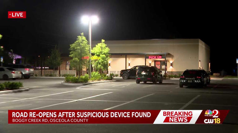 'Suspicious device' reported in restaurant on Boggy Creek Road, sheriff ...