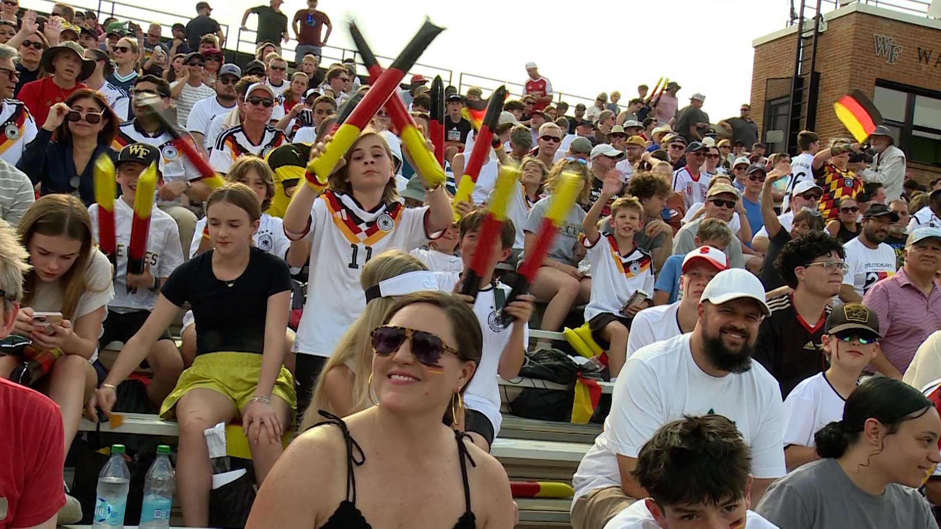 German national team takes the pitch at Wake Forest University