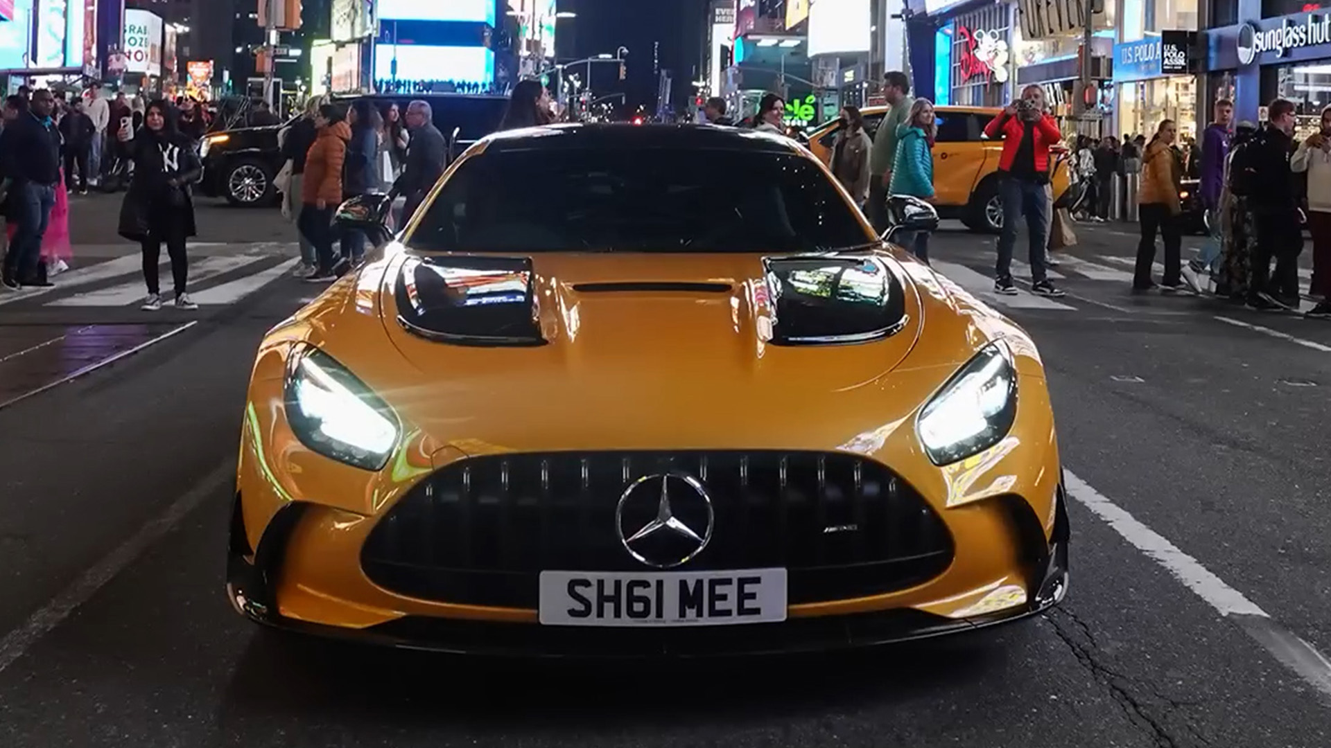 Exploring New York City with the Mercedes-AMG GT Black Series