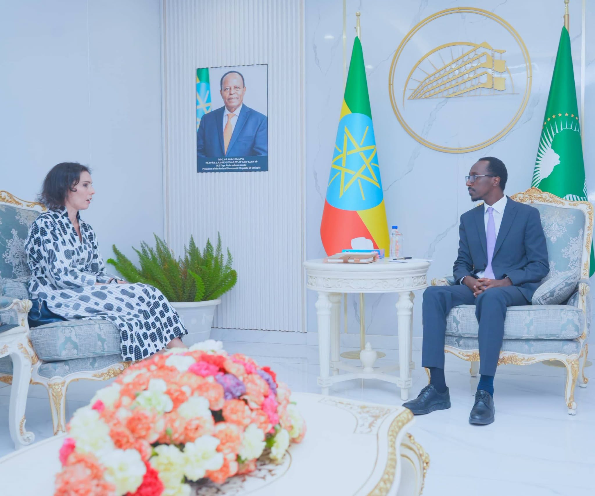 Ethiopia's FM Gedion confers with EU commissioner for equality ...