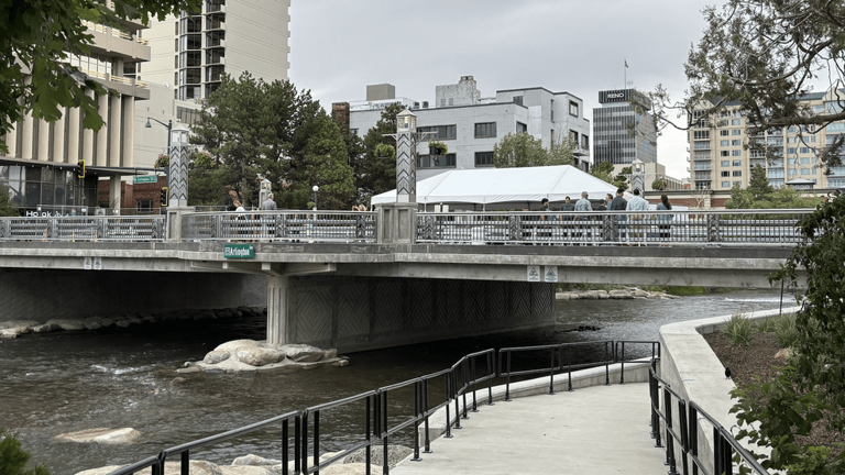Local leaders celebrate completion of Arlington Avenue Bridges project