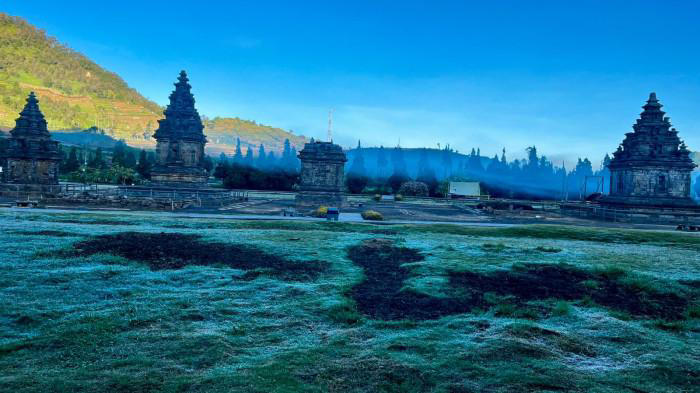 Cerita wisatawan berburu embun upas Dieng, baru dapat setelah 4 kali datang