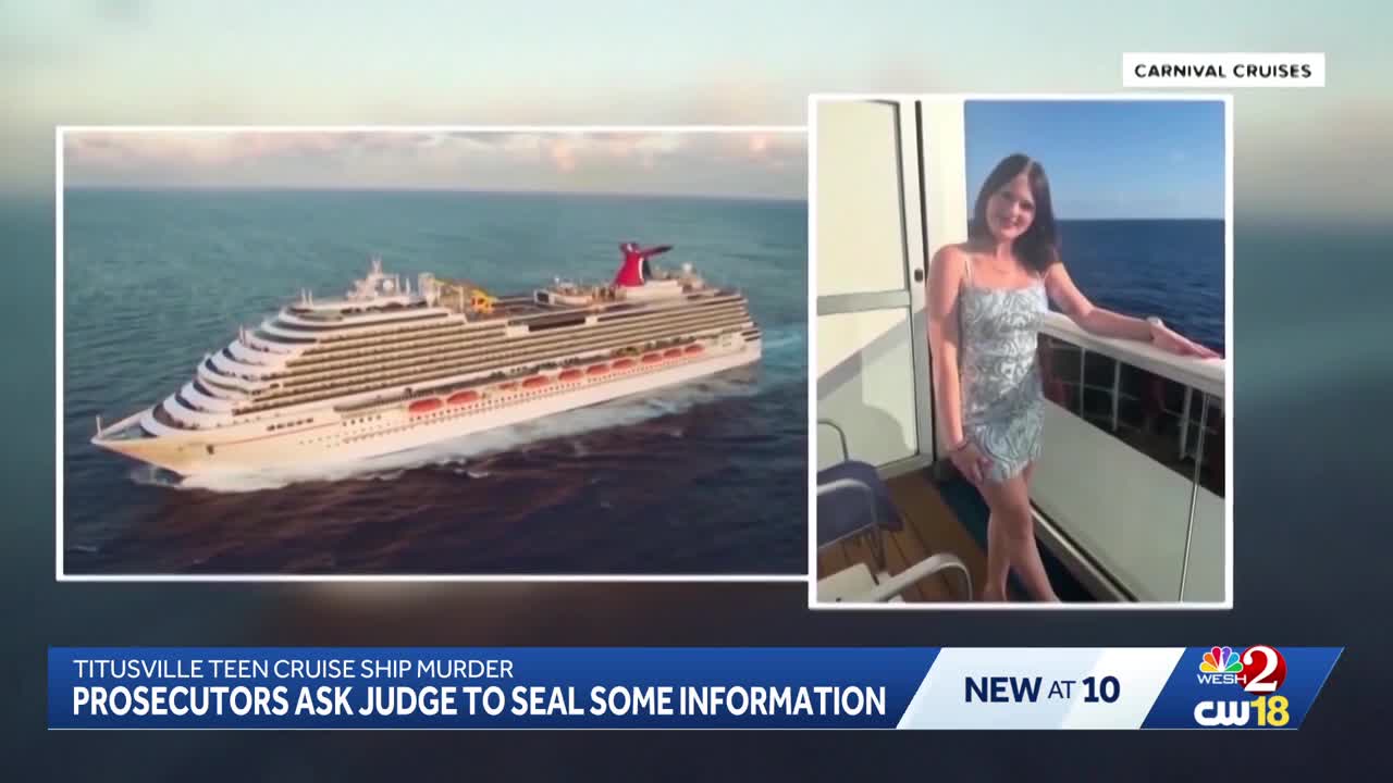 Prosecutors request sealed information in teen’s cruise murder case