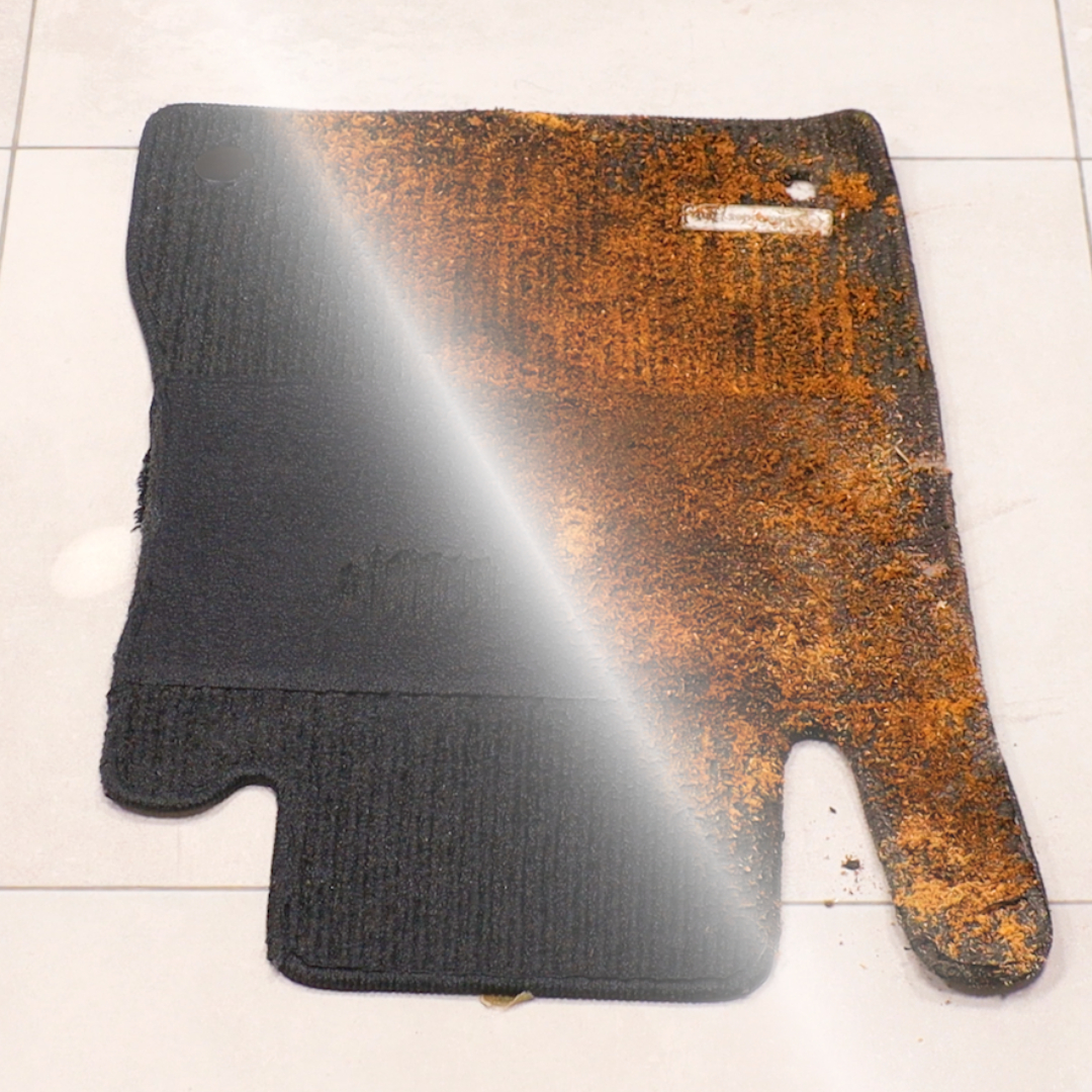 Satisfying car mats cleaning! 🚗💦