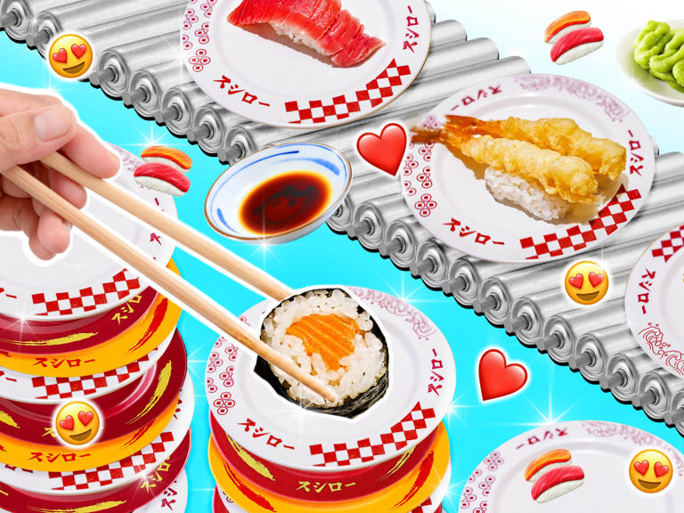 Chinese diners will wait five hours for this conveyor-belt sushi