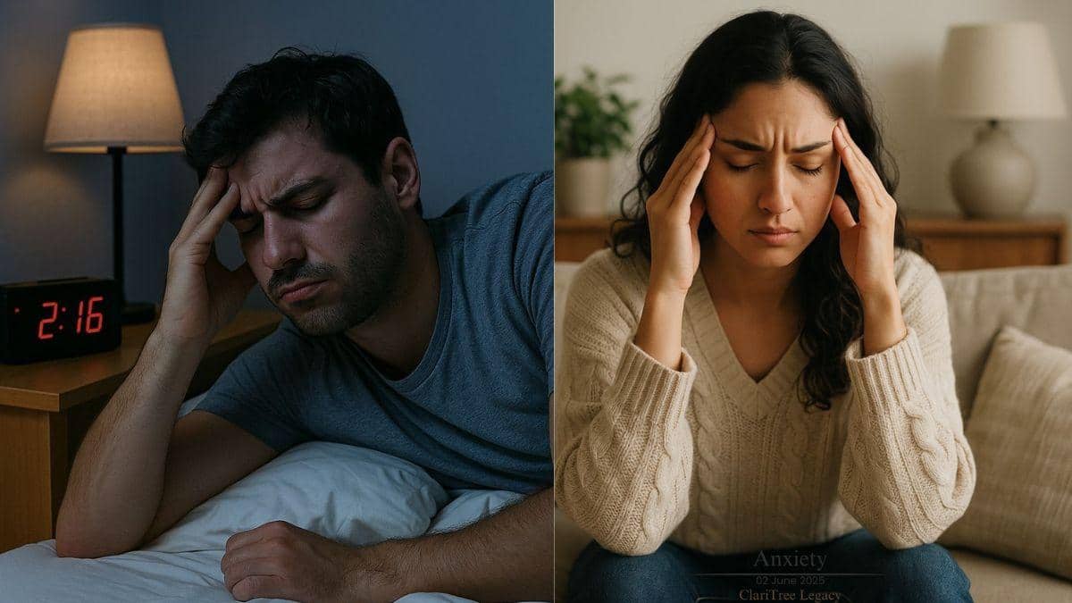 How anxiety and poor sleep create a vicious cycle that drains your energy