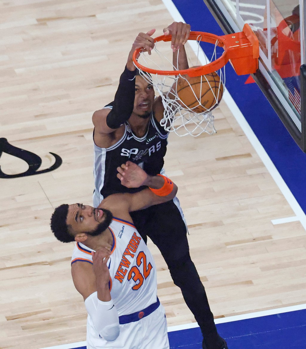 Victor Wembanyama, Spurs punish Knicks in paint as key Finals ...