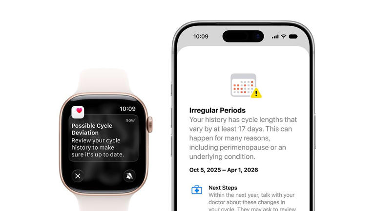 Apple's Health app now supports both menopause and perimenopause
