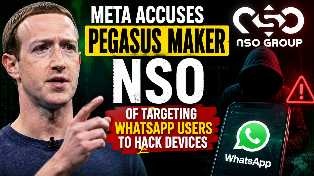 Meta accuses Pegasus maker NSO of targeting WhatsApp users to hack ...