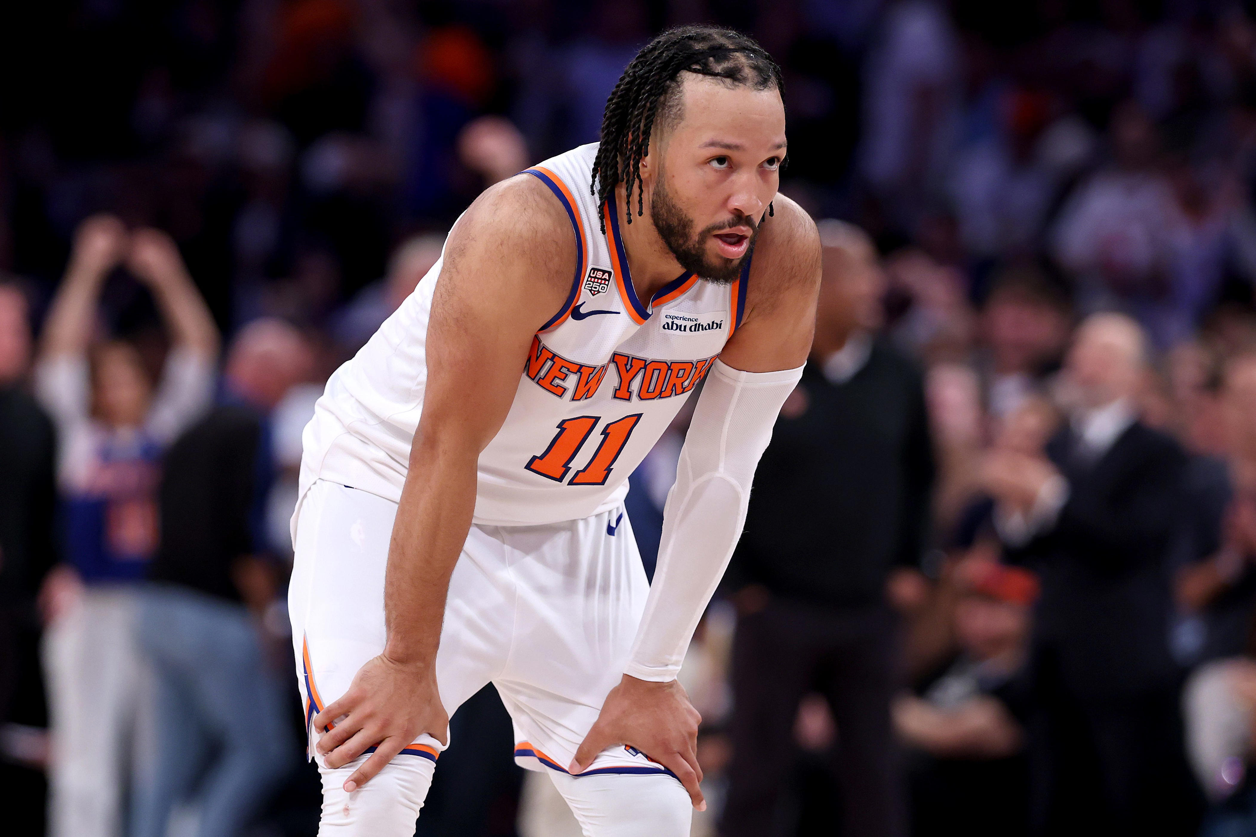 Knicks' historic playoff streak ends as Spurs win Game 3 of NBA Finals