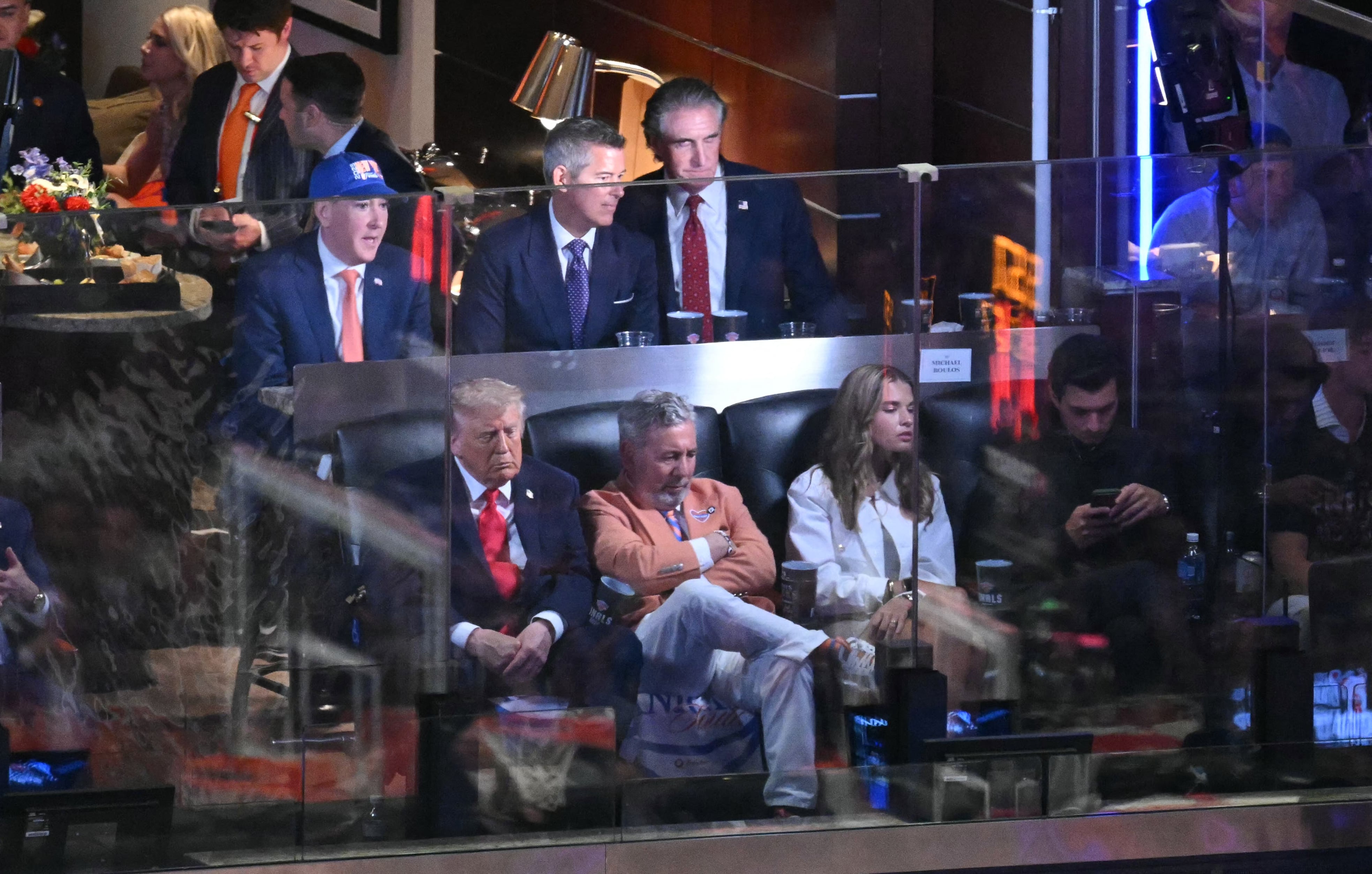 Meyers mocks Trump for attending Knicks game after missing son’s wedding