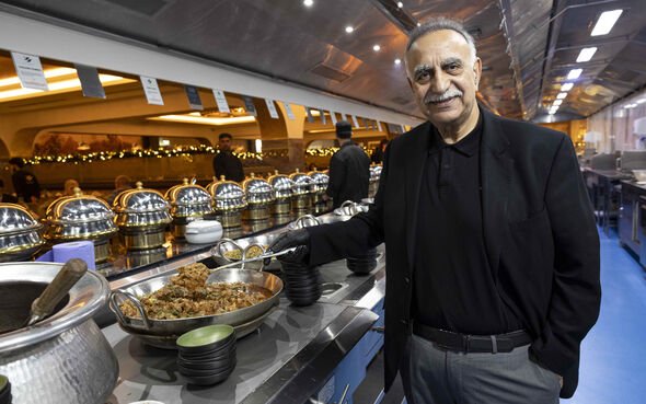 World's biggest curry house hidden inside giant blue pyramid looming ...