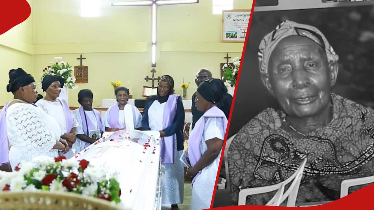 Family holds unusual burial celebration after 121-year-old grandma dies ...
