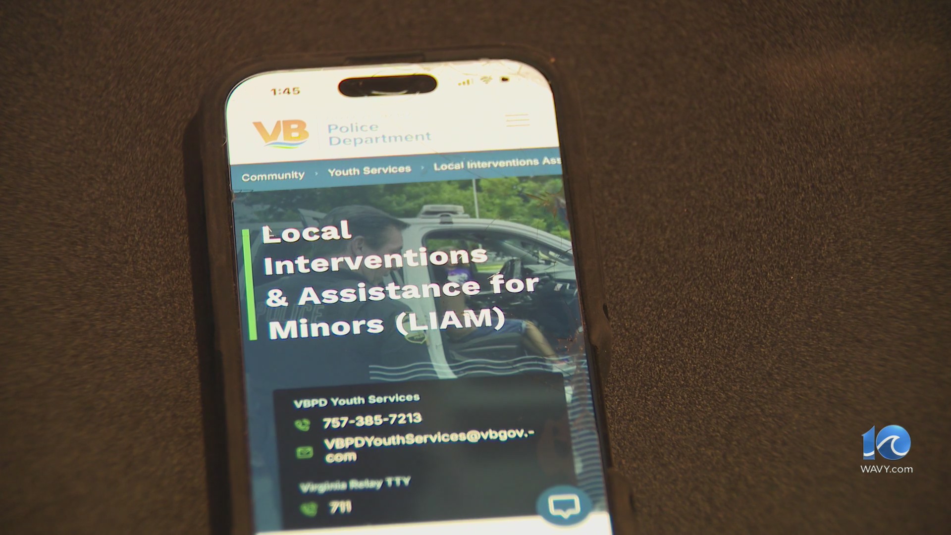 Virginia Beach police launch the LIAM initiative