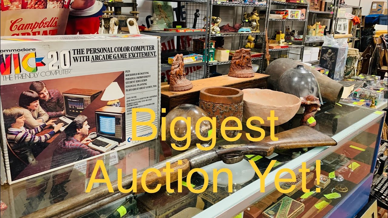 Our biggest auction yet! Selling incredible finds to fund the new build
