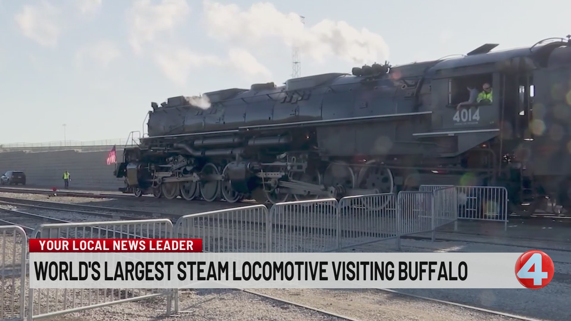 World's largest operating steam locomotive visiting Buffalo