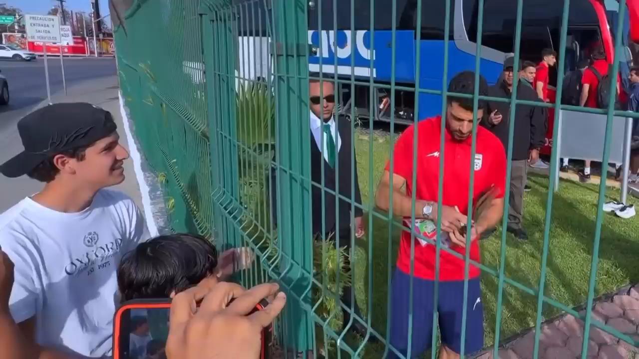 Iran National Soccer team team begins World Cup training in Mexico