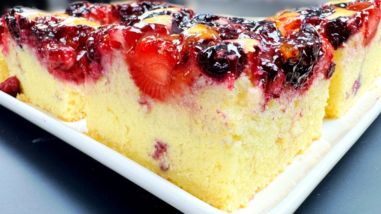 Quick and simple fruit cake recipe everyone loves