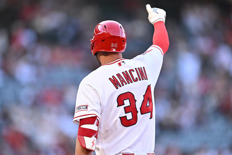 Trey Mancini completes comeback with 3 hits in start for Angels, his ...