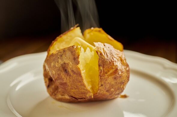 Baked potatoes will have crunchier skin when coated in 1 simple ...