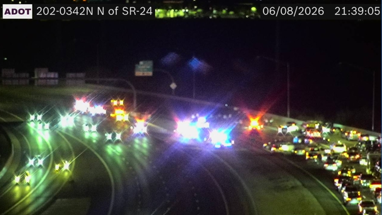 Mesa officer involved in crash on Loop 202