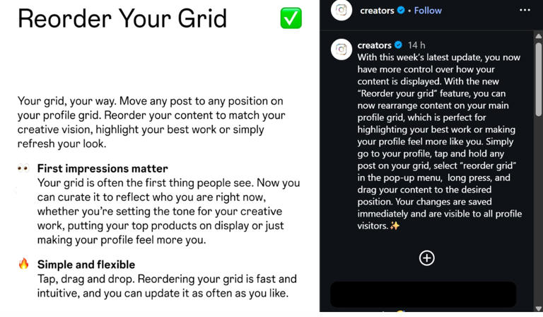 Instagram finally gives you control over your profile grid: Here's how