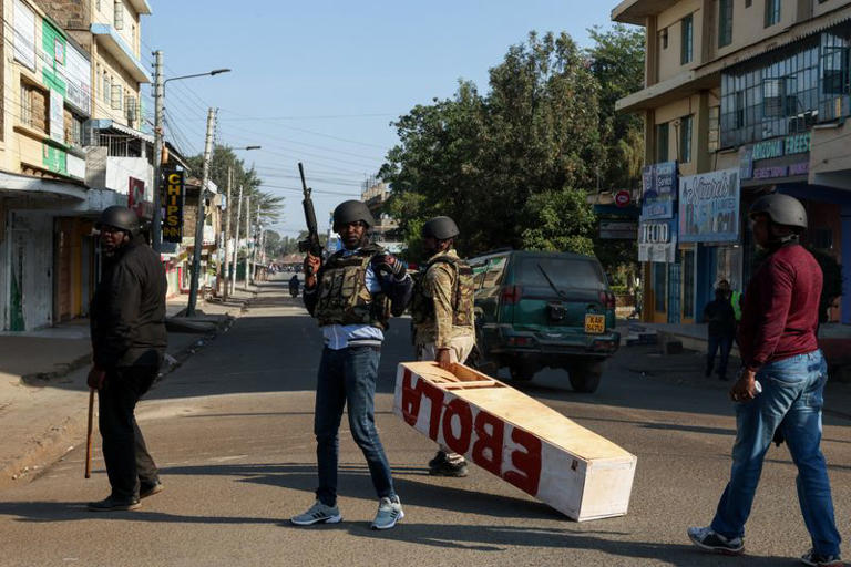 Kenyan protester killed at demonstration against US Ebola facility ...