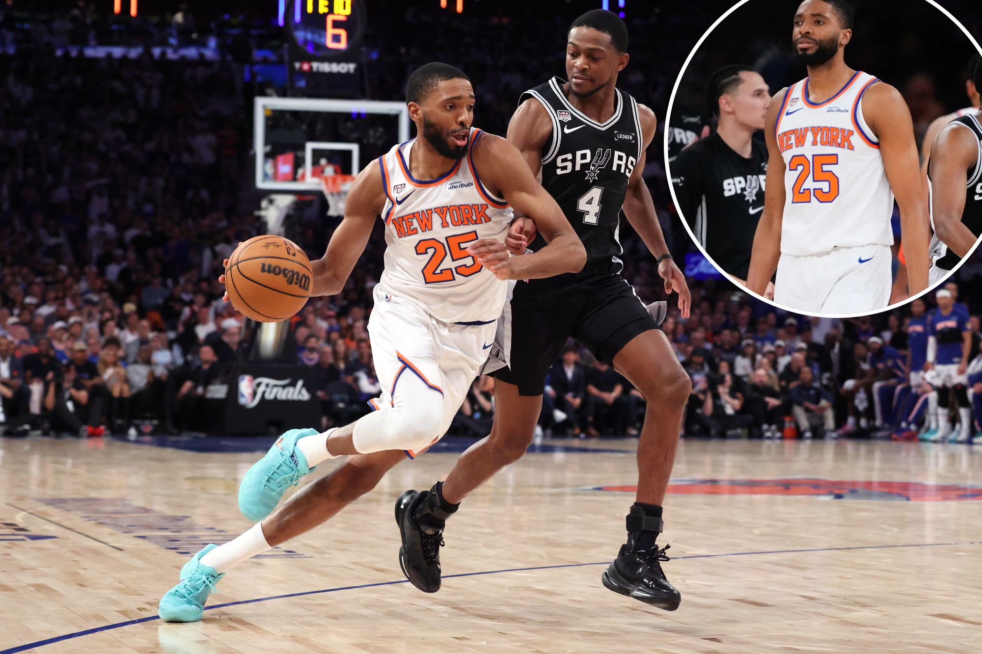 Mikal Bridges pulls another mysterious disappearing act that gets him ...