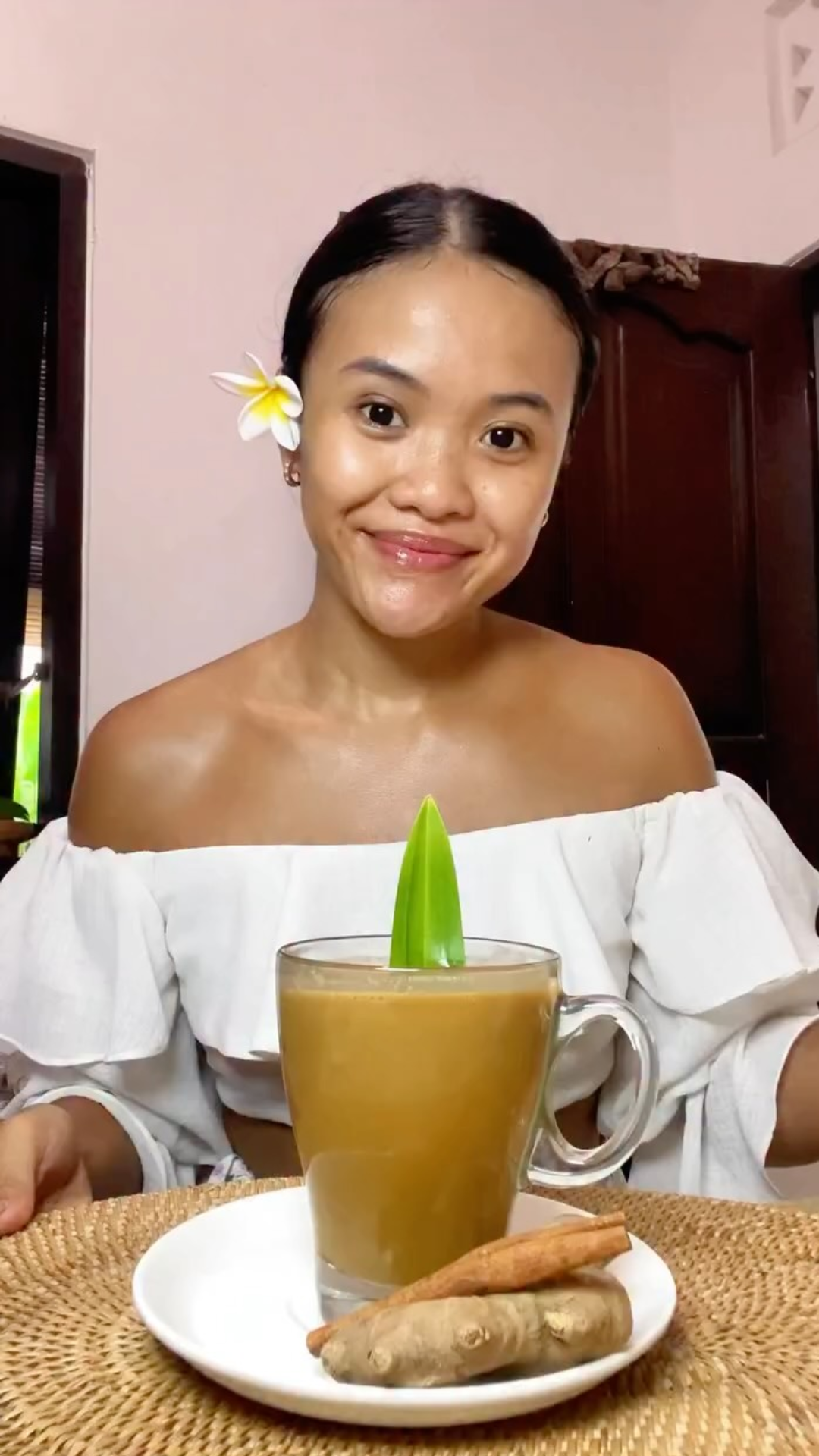 How to make authentic bajigur ginger tea at home