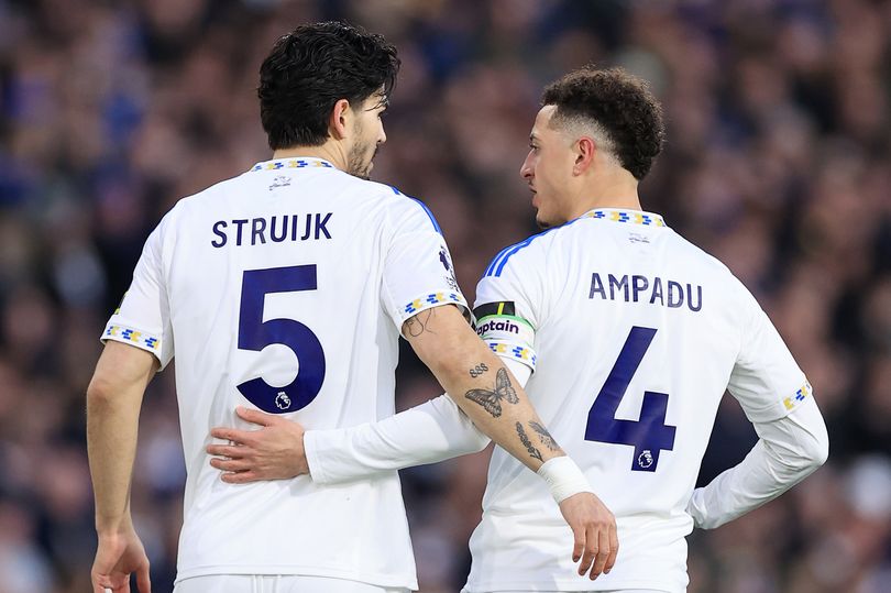 Ethan Ampadu sends Pascal Struijk Leeds United contract renewal message ...