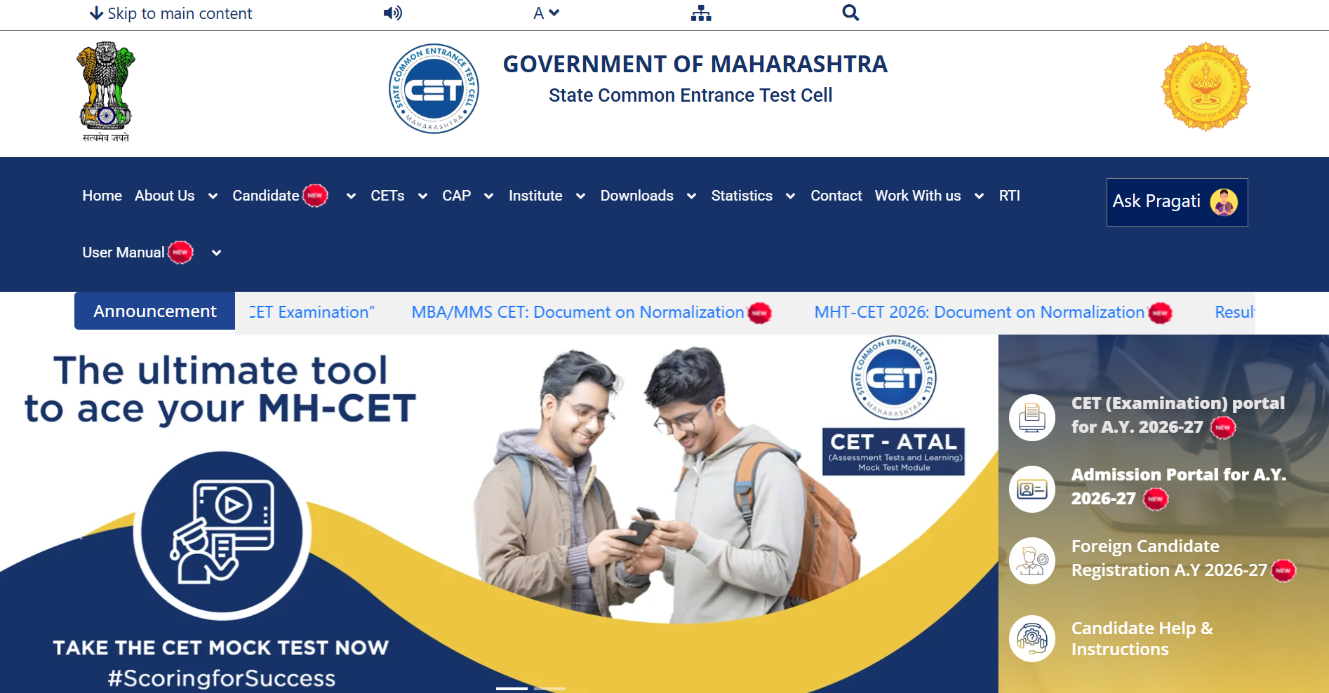 MHT CET result 2026 explained: How percentile is calculated, marks vs ...