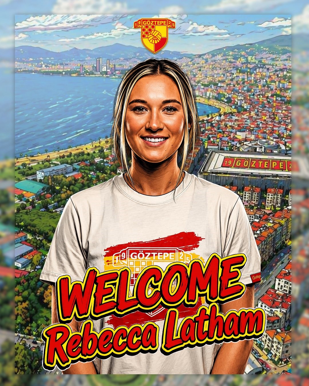 Göztepe voleybol, Rebecca Latham’ı kadrosuna kattı