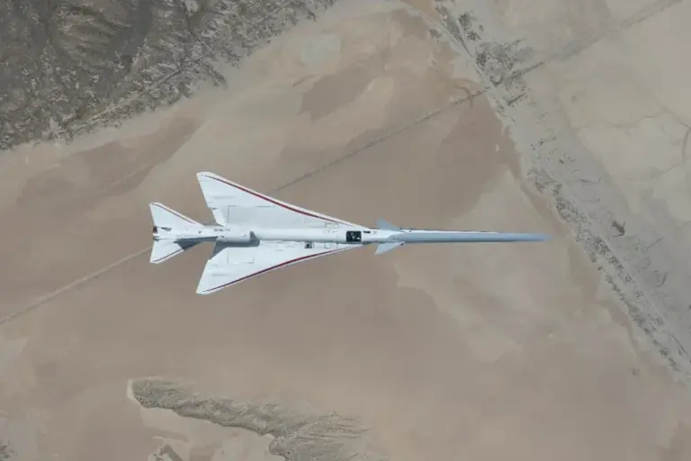 NASA's 'Son of Concorde' X-59 jet makes history as it flies 'quiet ...
