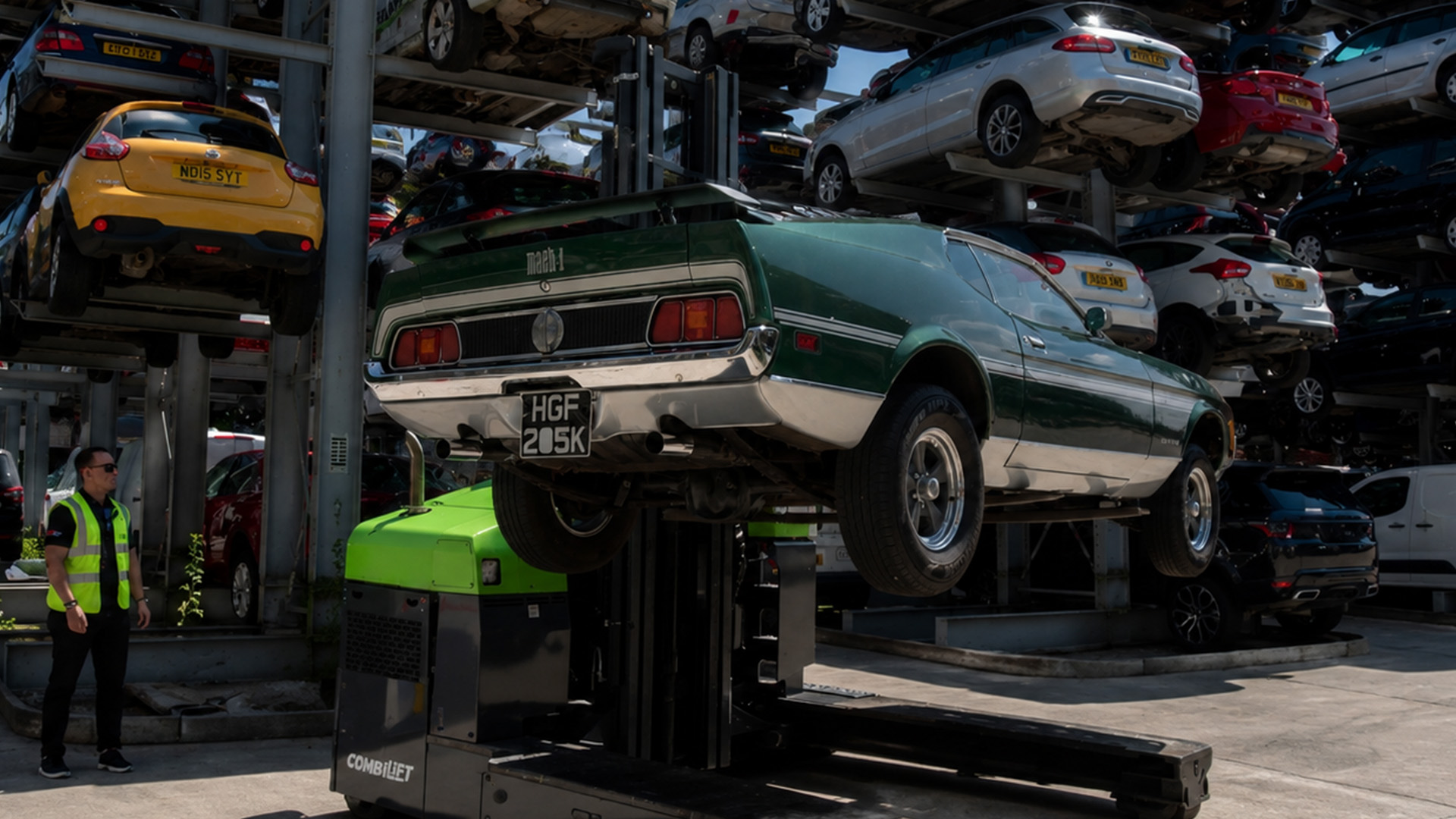 Can this burned Ford Mustang be saved?